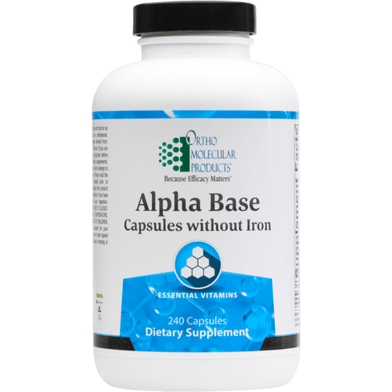 Alpha Base Capsules without Iron (240) - Rev Behavior Health